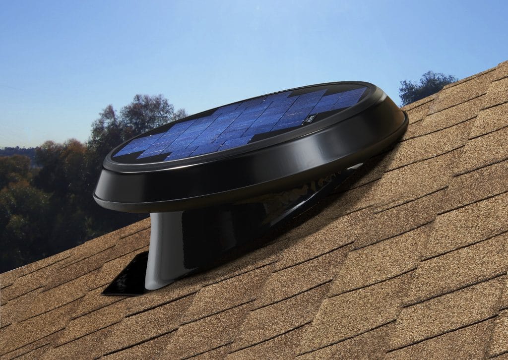 Solar Star attic fan | Elemental Green