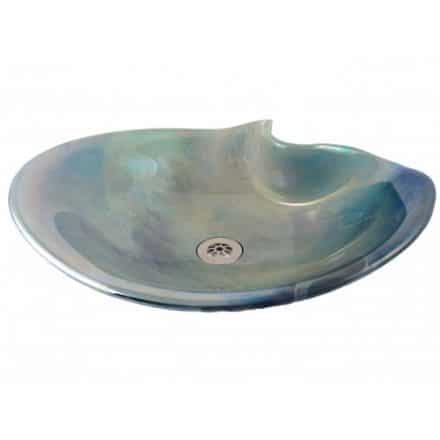 Bear Creek Hand Blown Glass Sinks