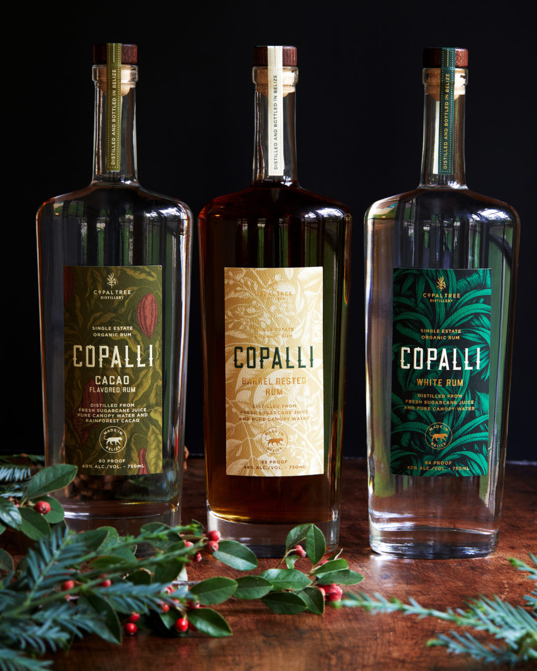 Copalli Trio holiday Credit Copalli Rum | Elemental Green