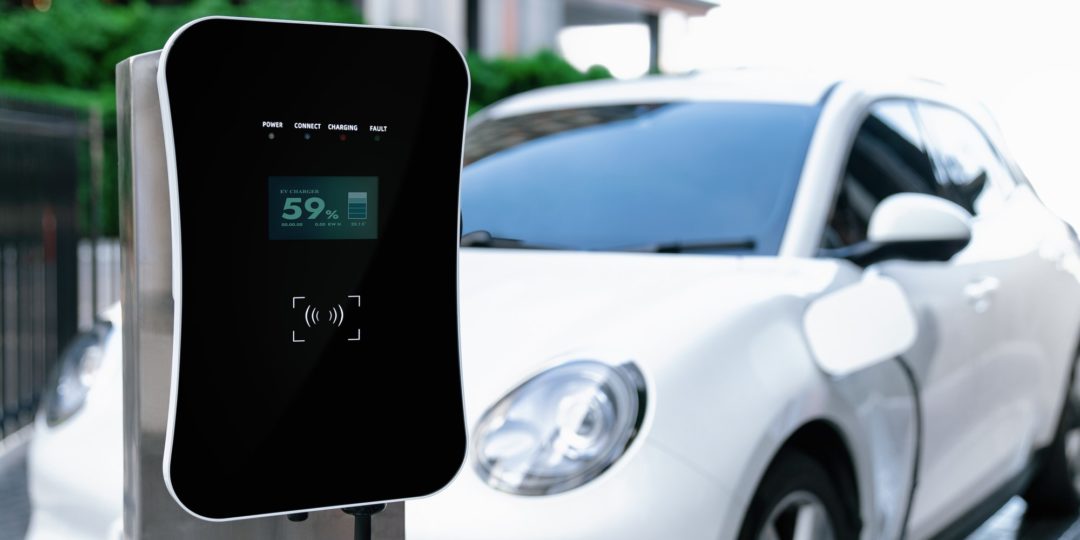 Home EV charging station c Deposit Photos | Elemental Green